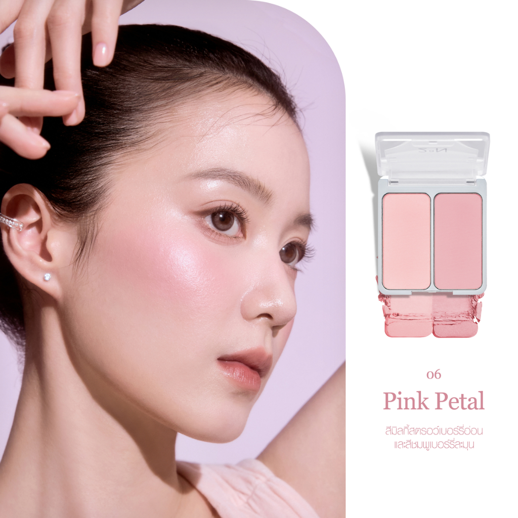 2aN BLUSHER - Dual Cheek (8 Colors) ทูเอเอ็น บลัชออน สีชมพูลาเวนเดอร์ ...