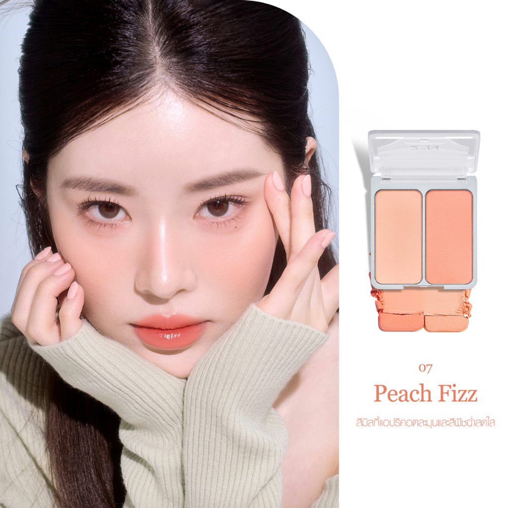 2aN BLUSHER - Dual Cheek (8 Colors) ทูเอเอ็น บลัชออน สีชมพูลาเวนเดอร์ ...