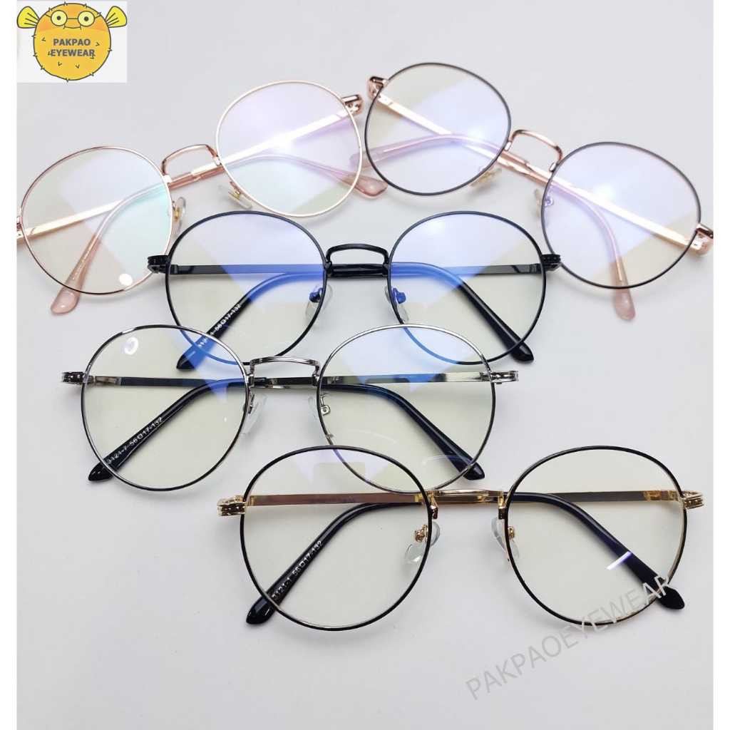 PAKPAO EYEWEAR แว่นตาโลหะ รุ่น3121 วัสดุแข็งแรง ทนทาน ตัดเลนส์สายตาได้ ...