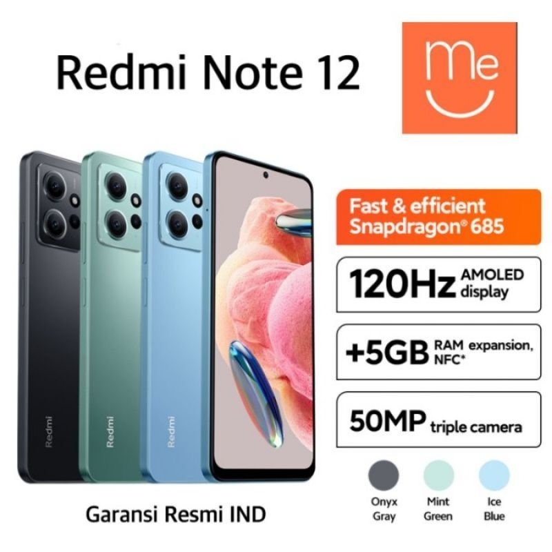 Redmi Note 12 8/256 GB (ประศูนย์ 15เดือน) Free Speakers | Shopee Thailand