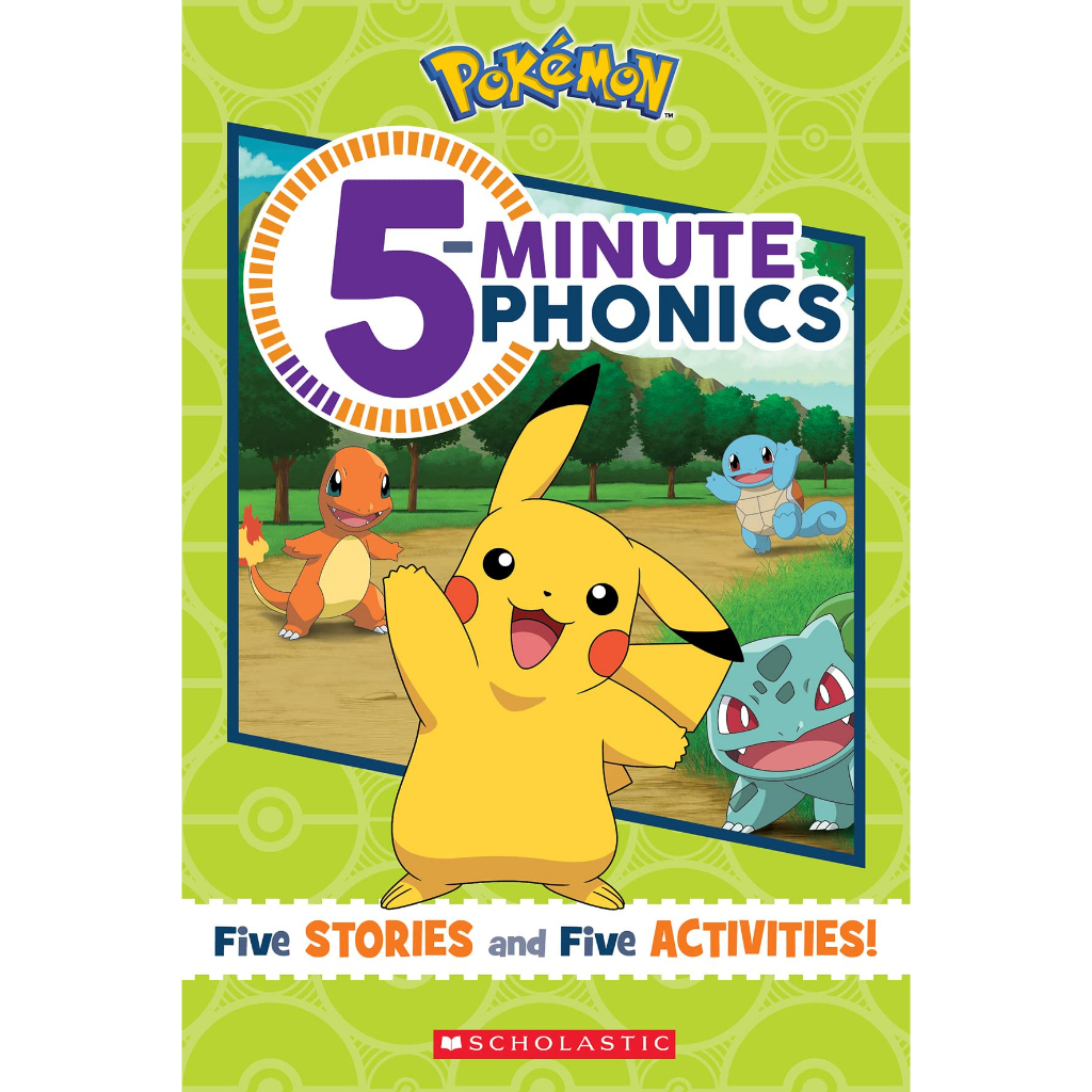 5-Minute Phonics (Pokémon) | Shopee Thailand
