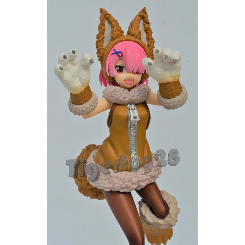 Re Zero Ram Wolf Ver Dengeki Moeoh Figure Model Banpresto แท้ JP ความ ...