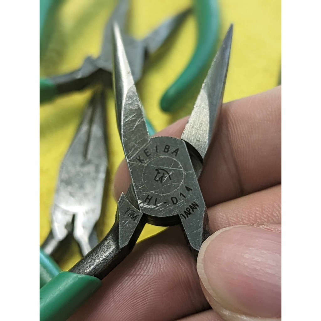 พร้อมส่ง คีมปากแหลม Keiba 5" แท้มือสองญี่ปุ่น ไม่มีสปริง | Shopee Thailand