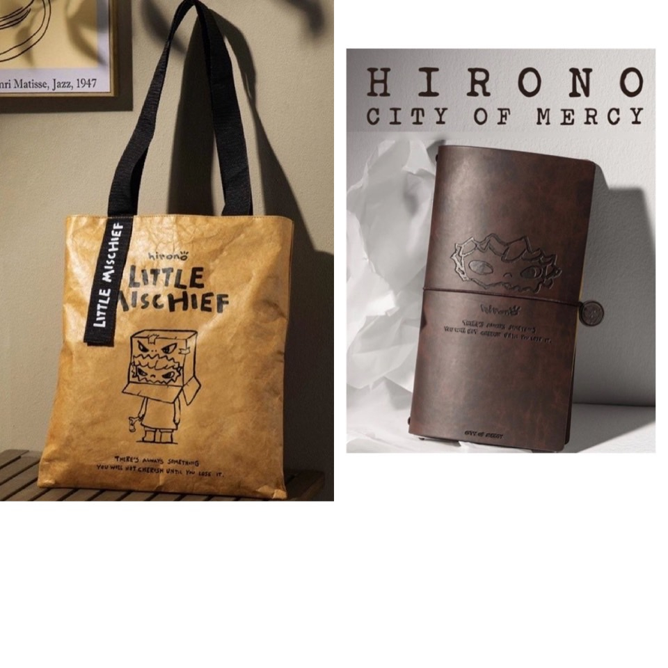 POP MART Hirono Little Mischief Series-Shoulder Bag/ Hirono City of ...