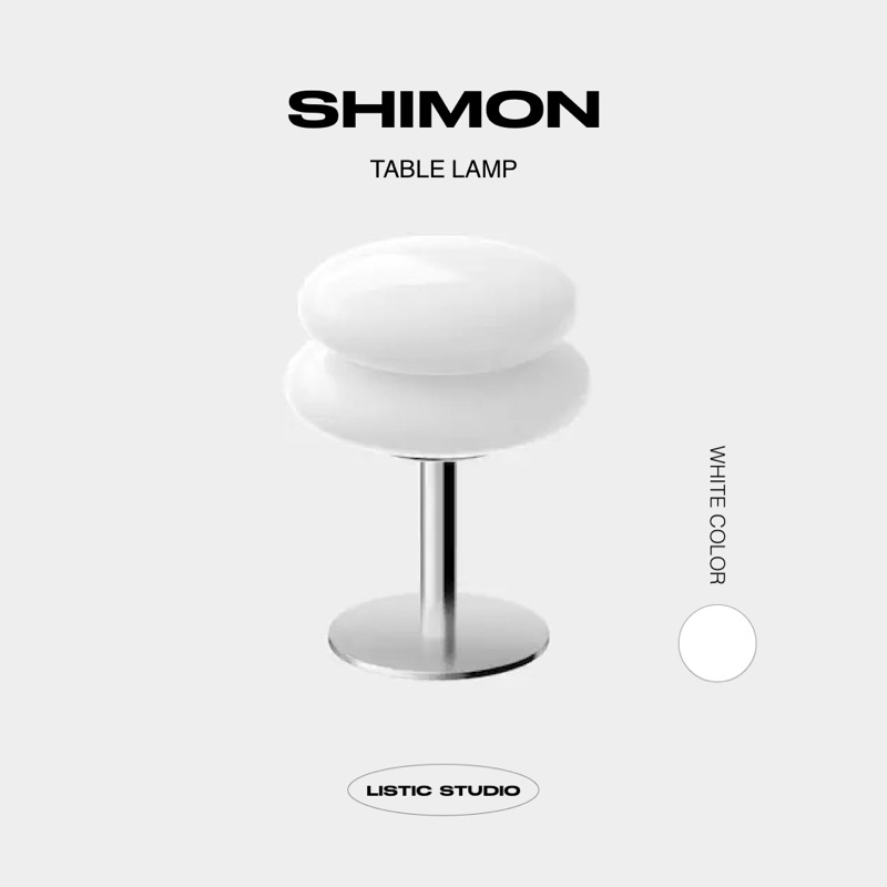 SHIMON (โครมไฟตั้งโต๊ะ) | Shopee Thailand