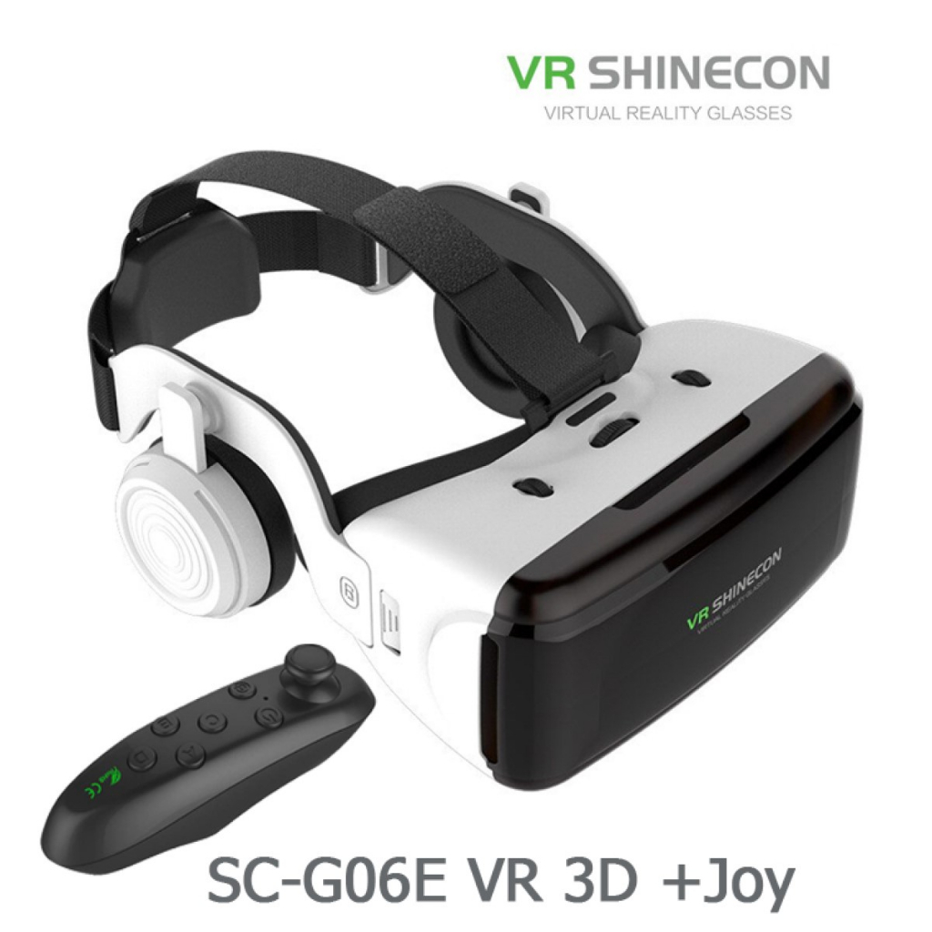 VR SHINECON SC-G06E VR 3D หมวกกันน็อคเสมือนจริงสำหรับสมาร์ทโฟนขนาด 4.7 ...