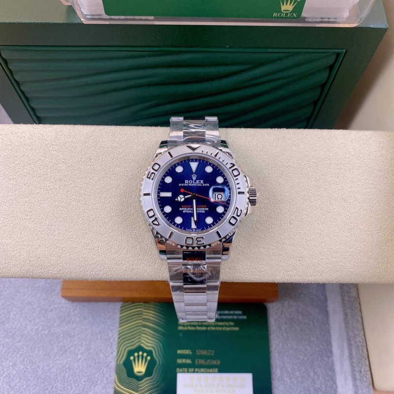 ROLEX YACHT MASTERS -งาน: TOP SWISS 1:1 -โรงงาน EW factory -ขนาด: 40 ...