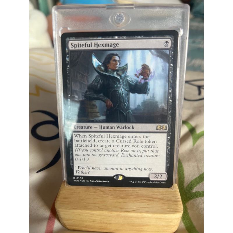 การ์ด MTG Spiteful Hexmage Black Magic the Gathering EDH รุ่น WOE สภาพ ...