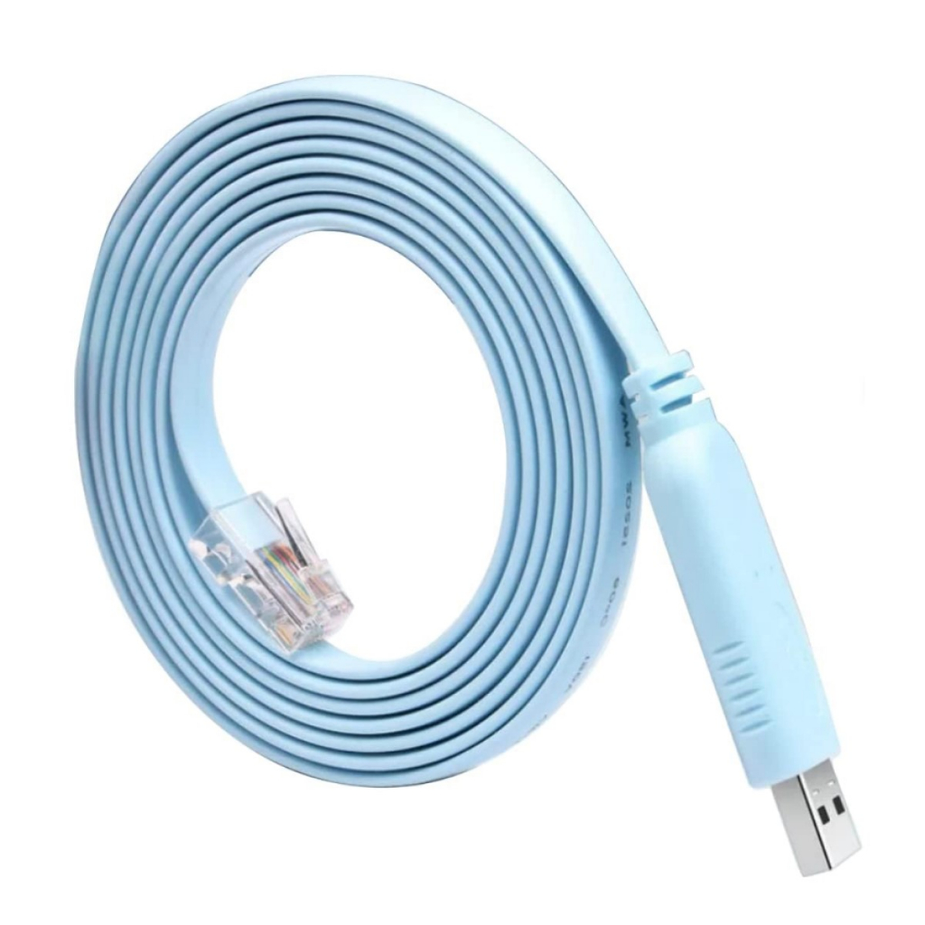 USB To RJ45 Cisco Console Cable 1.8m Console Cable USB Type A Male to ...