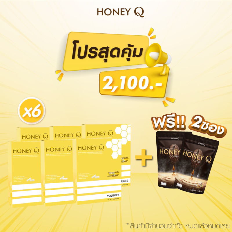 HONEY Q โปรถอดหุ่น 3 เดือน 9 กล่อง | Shopee Thailand
