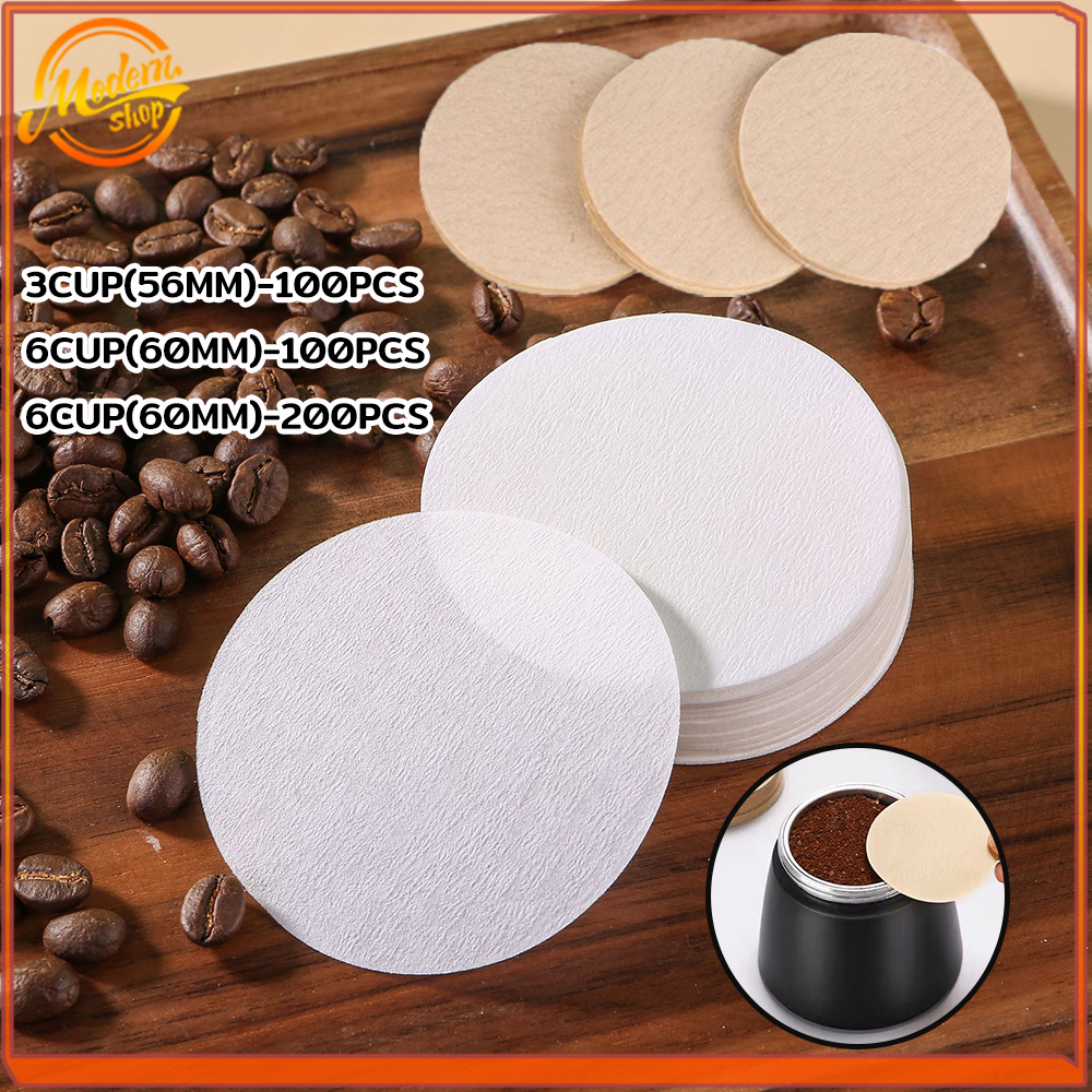 Moka Pot Paper Filter กระดาษกรองกาแฟ สำหรับหม้อต้มกาแฟ กระดาษดริป ...