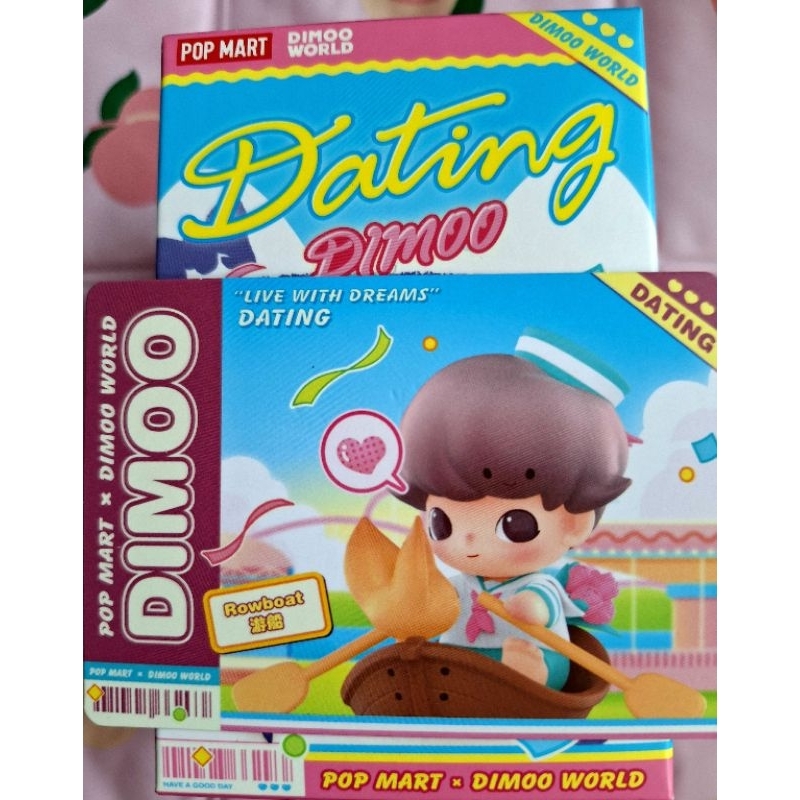 โมเดลแยกตัว Dimoo Valentine Dating Model เช็คการ์ดไม่แกะตัว | Shopee ...