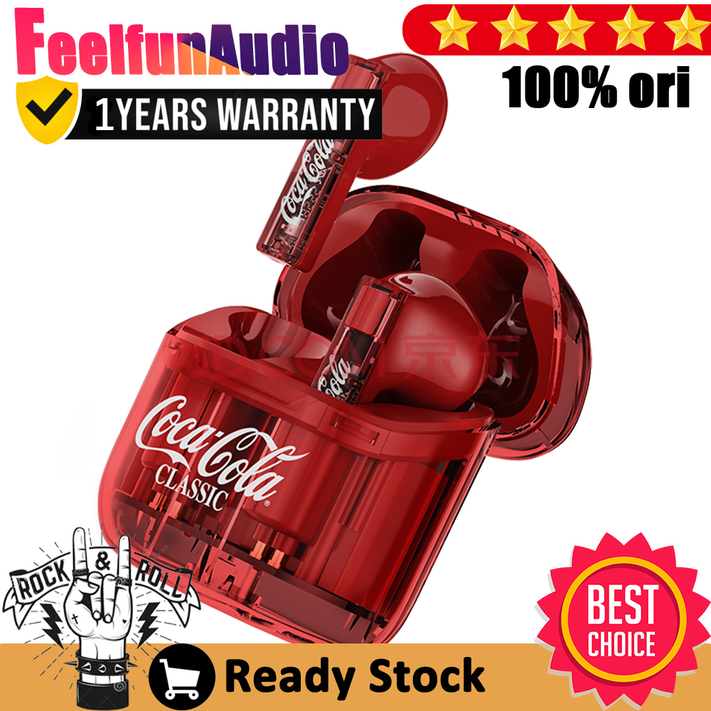 Coca-Cola Wireless Bluetooth Earphones | Shopee Thailand