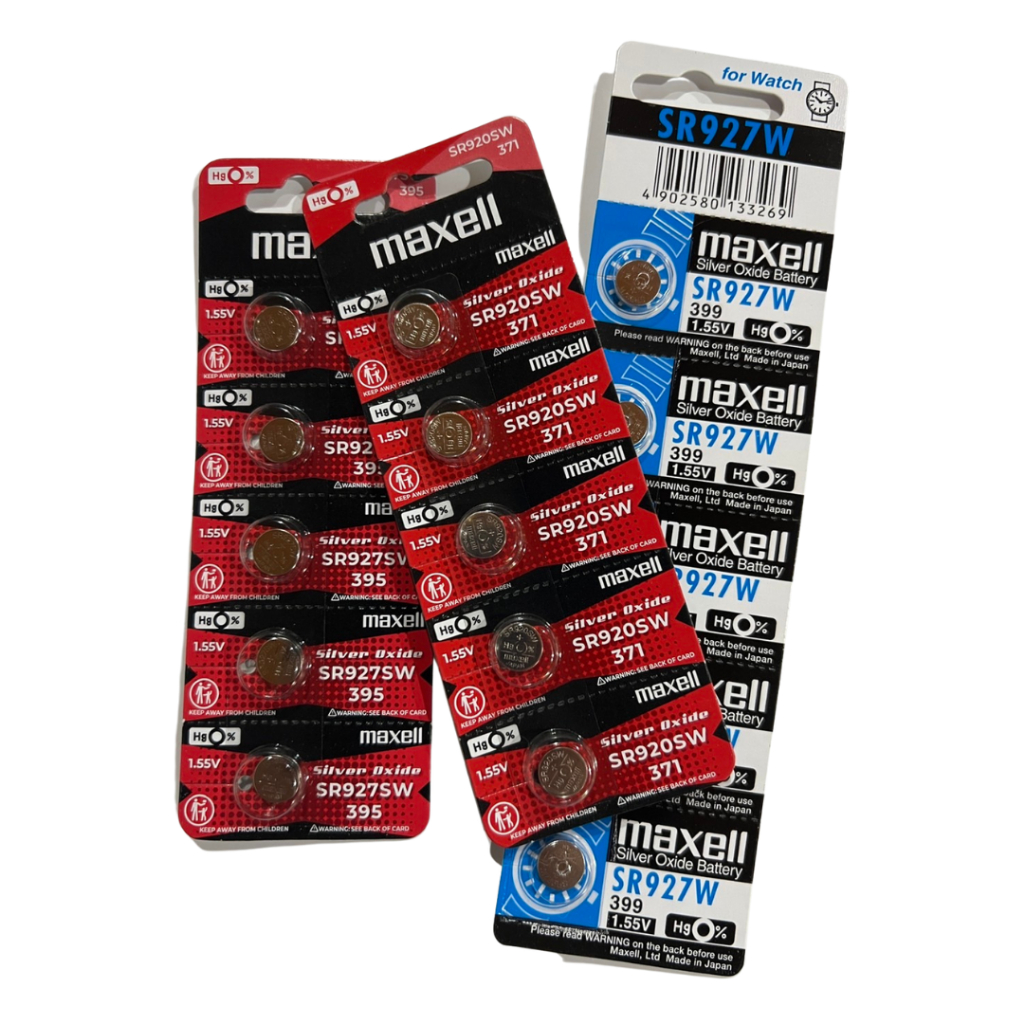 ถ่านกระดุมMaxell(มาเซล)แท้100%made in japan SR916SW/373 SR936SW/394 ...