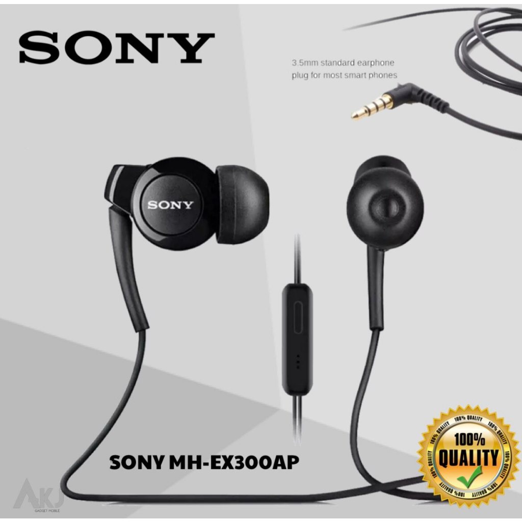 Sony MH750 ในหูฟังเบสหูฟังเอิร์ฟเอียร์ซีรีย์ Xperia Series พร้อมไมค์ ...