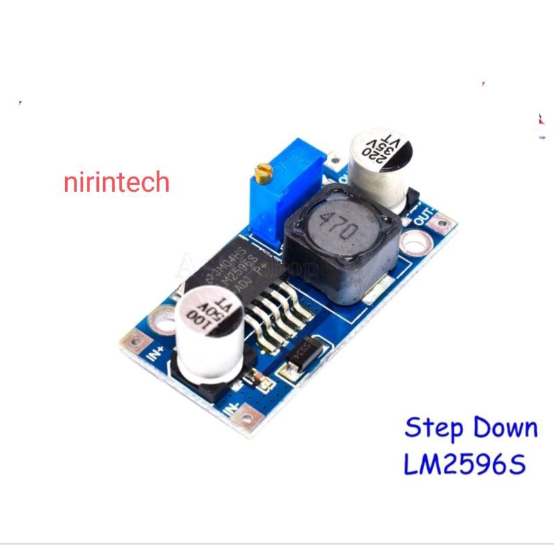 LM2596S DC-DC step-down module แปลงไฟ3.2-40v เป็น 1.25-35v 3a | Shopee Thailand
