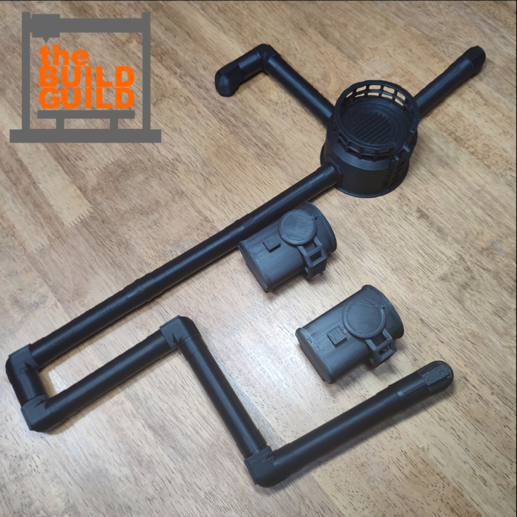 Fuel Storage Tank Set with Pipes Model Kit โมเดลจำลองชุดถังเก็บน้ำมัน ...