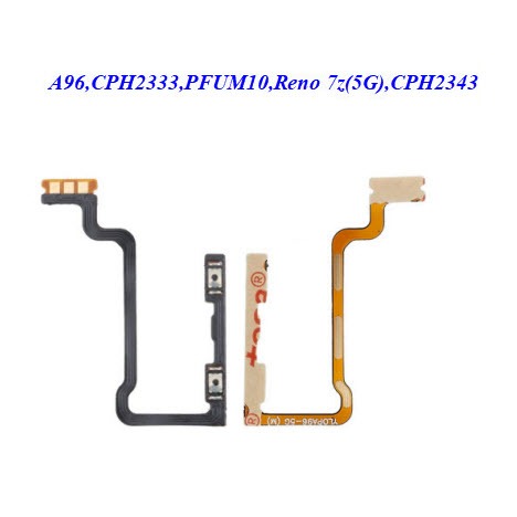 สายแพรชุด Vol.ปรับเสียง Oppo A96,CPH2333,A96(5G),PFUM10,Reno 7z(5G ...