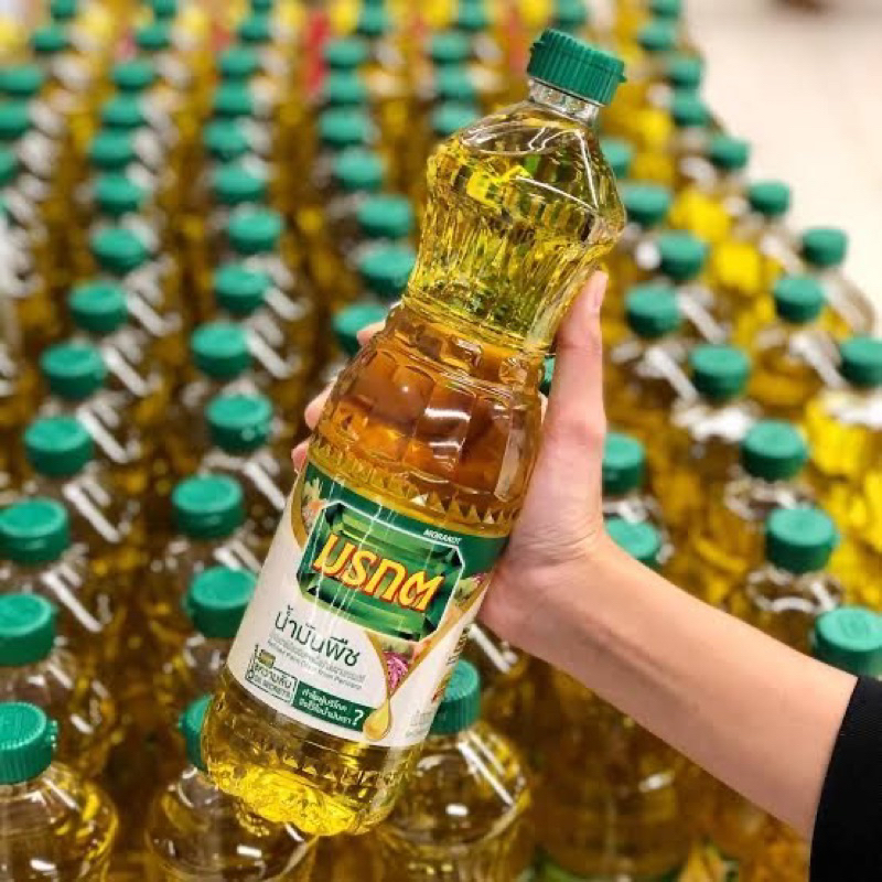 มรกตน้ำมันปาล์ม 1ลิตร Morakot Palm Oil 1ltr. 1 ขวด 1 ลิตร น้ำมันพืชตรา ...