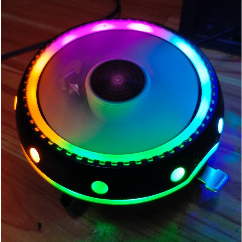 CPU Cooler Coolmoon RGB INTEL & AMD ของใหม่ โดนไฟแค่เทส | Shopee Thailand