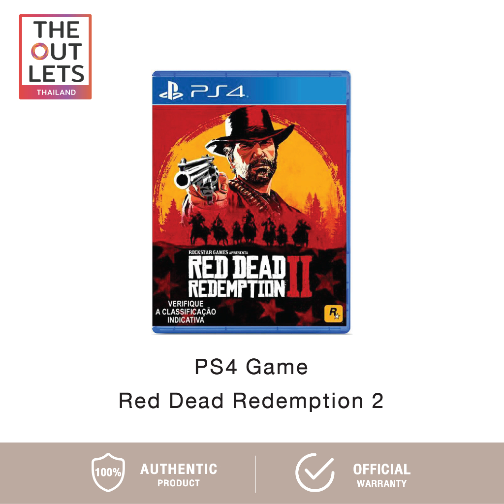 PS4 Game : Red Dead Redemption 2 - แผ่นเกมส์ Red Dead Redemption 2 ...