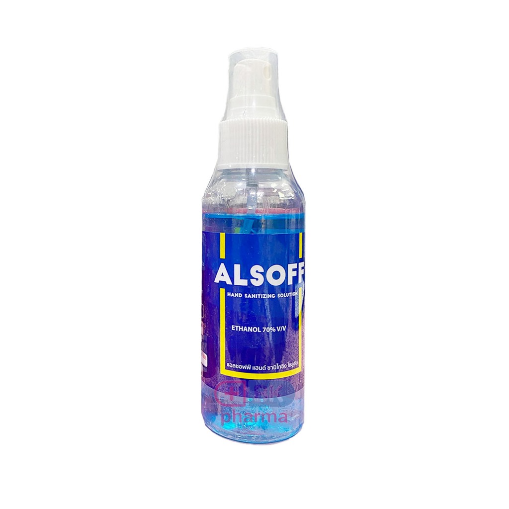 Alsoff Hand Absolute Spray / Strawberry แอลกอฮอล์ สเปรย์ Alcohol ฟูด ...