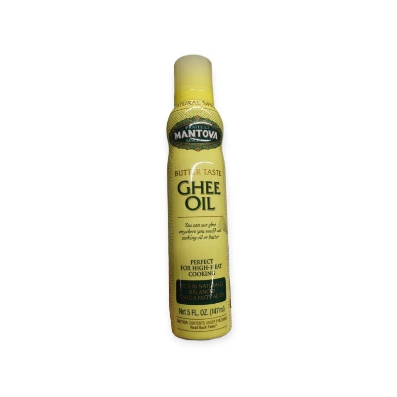 Mantova Ghee Oil Spray กีผสมแบบฉีด 147 กรัม ราคาสุดฟิน | Shopee Thailand