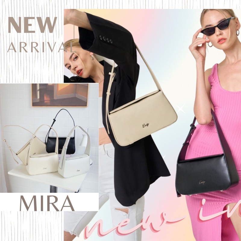 [รุ่นใหม่] KEEP ' MIRA handbag ' กระเป๋าถือ / สะพาย Minimal ที่จะเป็น ...