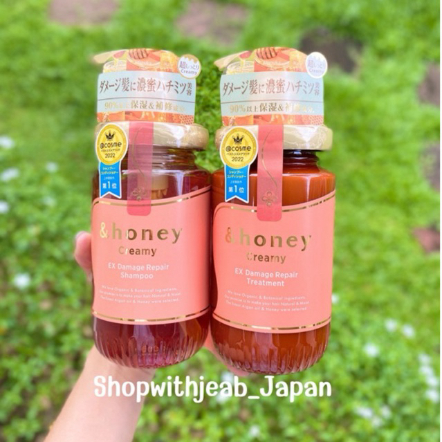&honey Creamy EX Damage Repair Shampoo & Treatment แชมพู&ทรีทเม้นท์ | Shopee Thailand