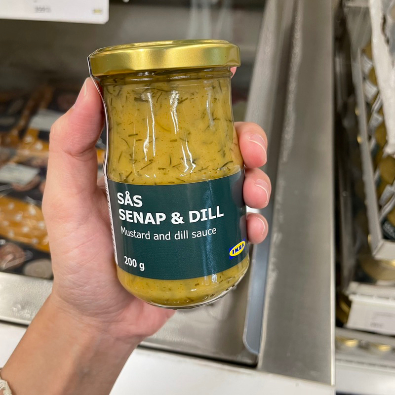 SAS SENAP & DILL ซอสแซลมอน ซอสอิเกีย 200 กรัม IKEA | Shopee Thailand