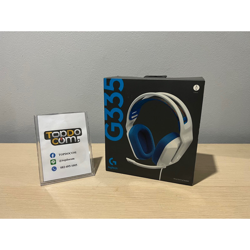 Logitech GAMING HEADSET G335 LIGHTSPEED WIRELESS สี Black และ White ...