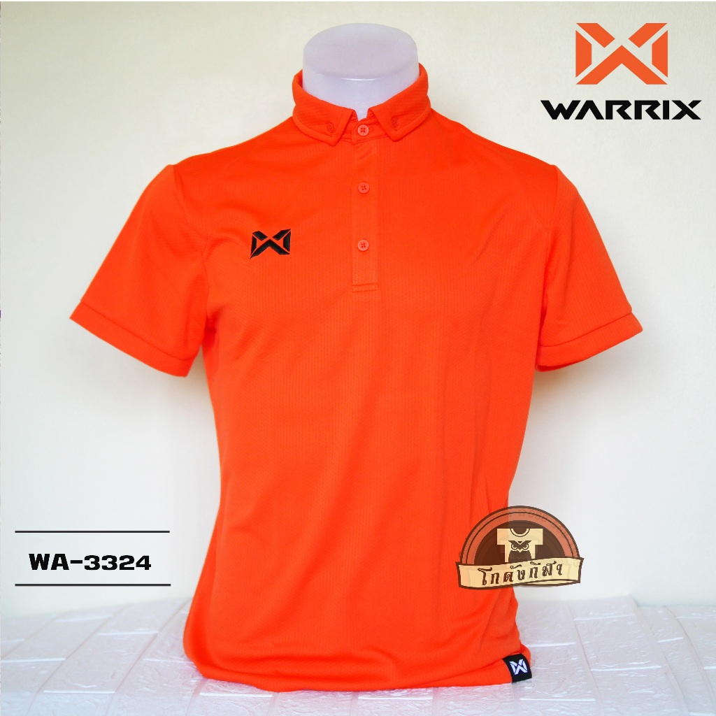 WARRIX เสื้อโปโล รุ่น bubble WA-3324 WA-PLA024 วาริกซ์ วอริกซ์ ของแท้ 100% SET 2 | Shopee Thailand