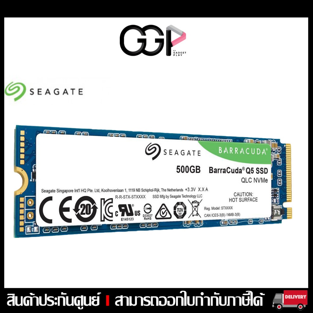 [กรุงเทพฯ ด่วน 1 ชั่วโมง] Seagate Barracuda Q5 SSD 500GB M.2 Solid ...