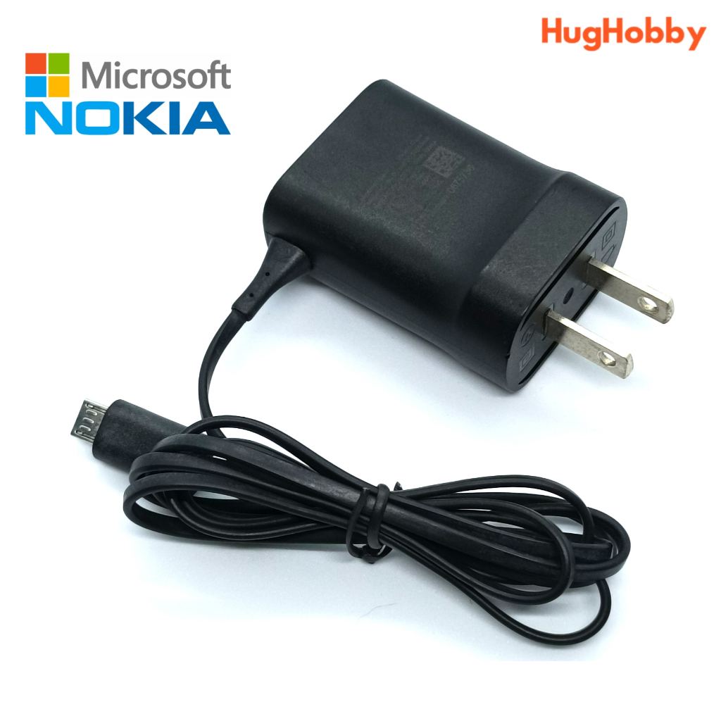 [มือ2] ที่ชาร์จแท้ Microsoft Nokia AC-18U (Micro USB) Travel Charger ...