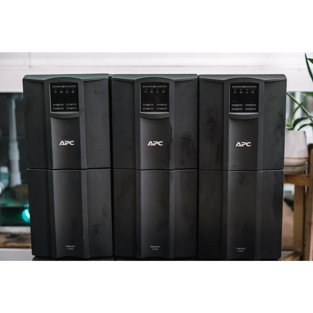 UPS มือสอง เครื่องสำรองไฟมือสอง APC SMART-UPS 2200 (SMT2200I)2200VA 1980W Line Interactive ...
