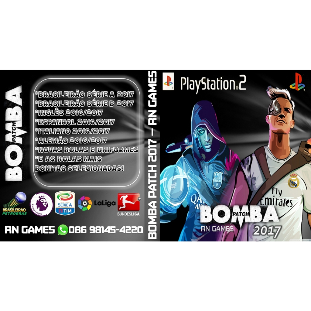 แผ่นเกมส์ PS2 BOMBA PATCH 2017 สกรีนแผ่น คุณภาพ ส่งไว (DVD) | Shopee Thailand