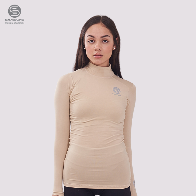 Samsons UVX+ Skins - Base Layer Turtle Neck มี 4 สี (Grey, Black, White, Beige) | Shopee Thailand