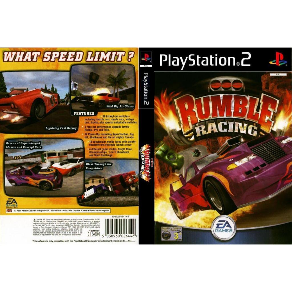 แผ่นเกมส์ PS2 Rumble Racing สกรีนแผ่น คุณภาพ ส่งไว (CD) | Shopee Thailand