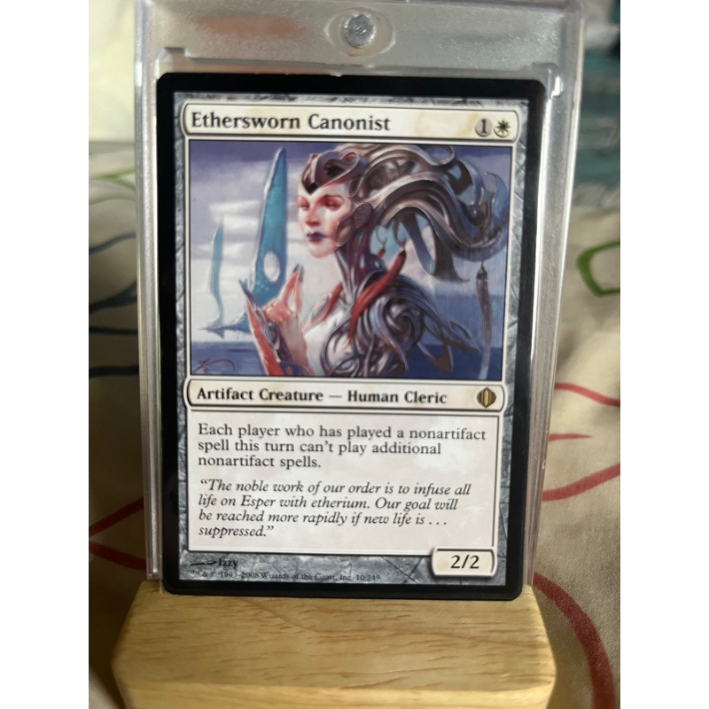 การ์ด MTG Ethersworn Canonist White Magic the gathering EDH รุ่น Alara ...