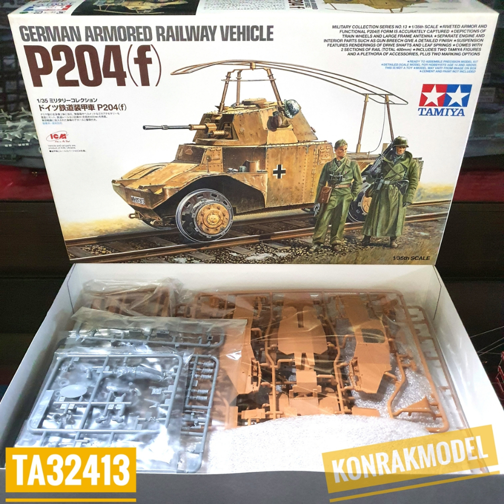 TAMIYA 32413 P204(f) RAILWAY [1/35] | Shopee Thailand