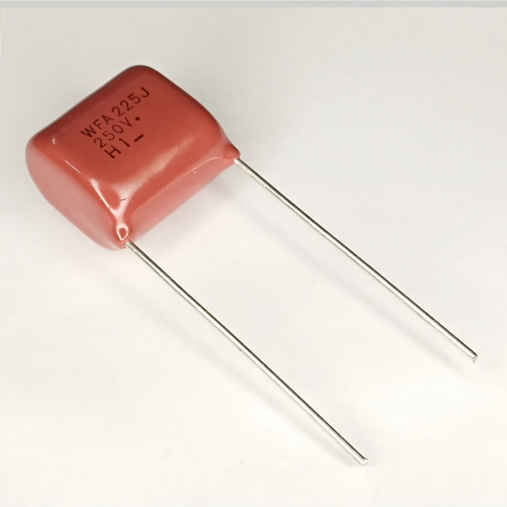 C Capacitor คาปาซิเตอร์ ชนิด Polypropylene 2.2uF 250V ยี่ห้อ Panasonic ...