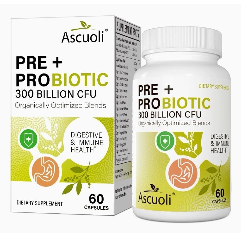 Probiotic 300 billion CFU daily probiotic 60 capsules พร้อมส่ง | Shopee ...