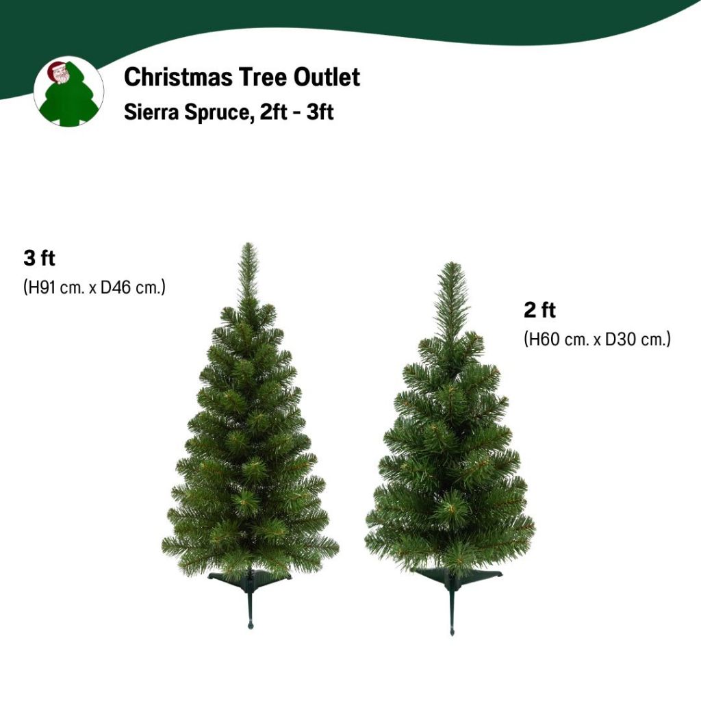 Christmas Tree | Sierra Spruce - ต้นคริสต์มาสเสมือนจริง ต้นคริสต์มาส ...