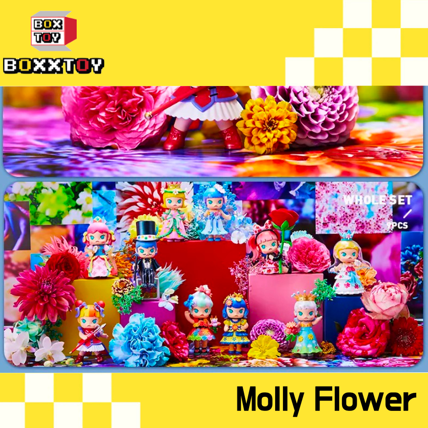 🌈 Molly Flower 🌈 Molly Flower ค่าย popmart blind boxs กล่องสุ่ม art toy ...