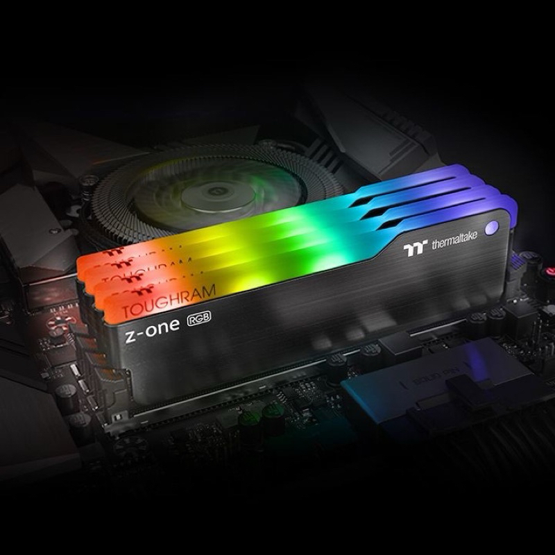 แรม RAM DDR4/3200 THERMALTAKE TOUGHRAM Z-ONE RGB (8GBx2) 16GB BUS3200 ...