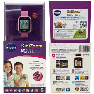 Vtech KidiZoom Smart Watch DX3 With Dual Cameras / Pink | Shopee Thailand