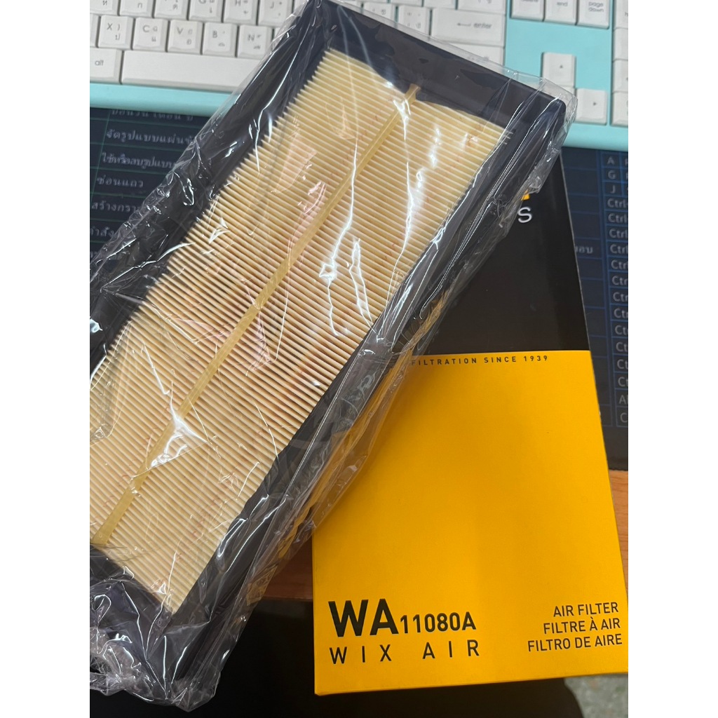 กรองอากาศ Yaris 1.2, Mirage,Attrage , Sienta ,Avanza, Vios 13-(WA9782 ...