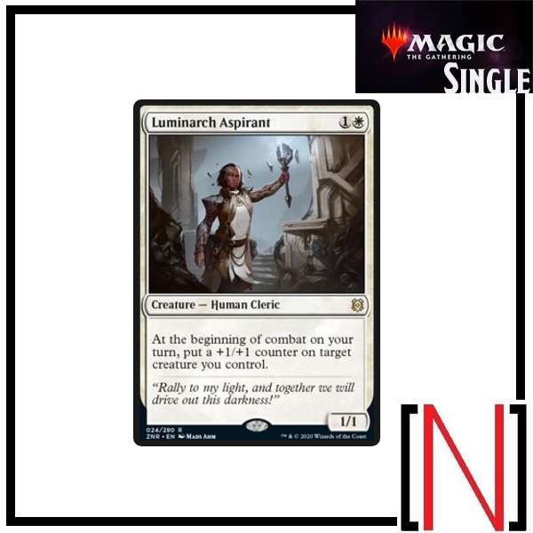 [MTG][Single][ZNR] Luminarch Aspirant ระดับ Rare [ภาษาอังกฤษ] | Shopee Thailand