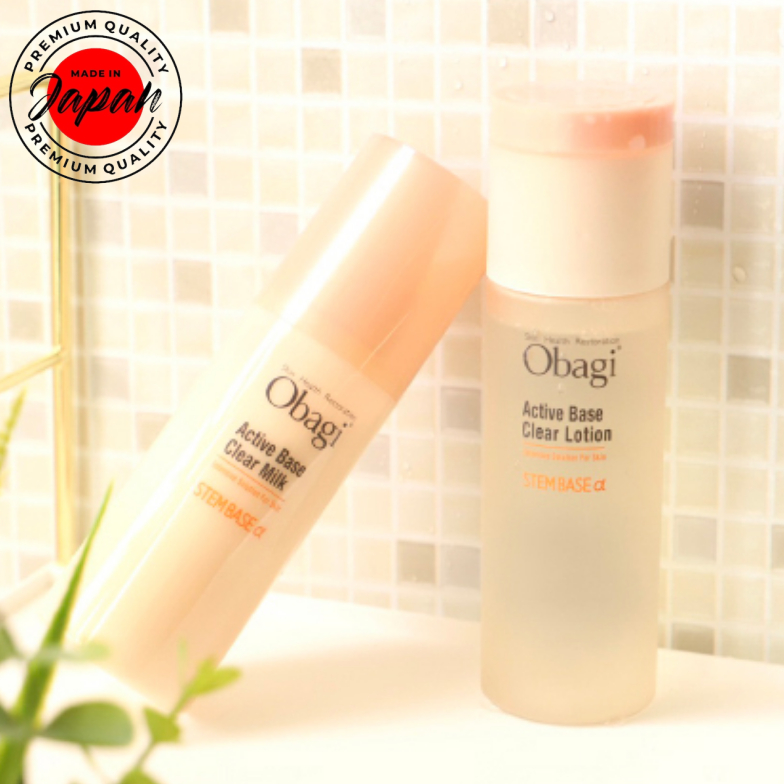 Obagi Active Base Clear Lotion 150mL/ Clear Milk 120mL (อิมัลชั่น) [ชุด ...