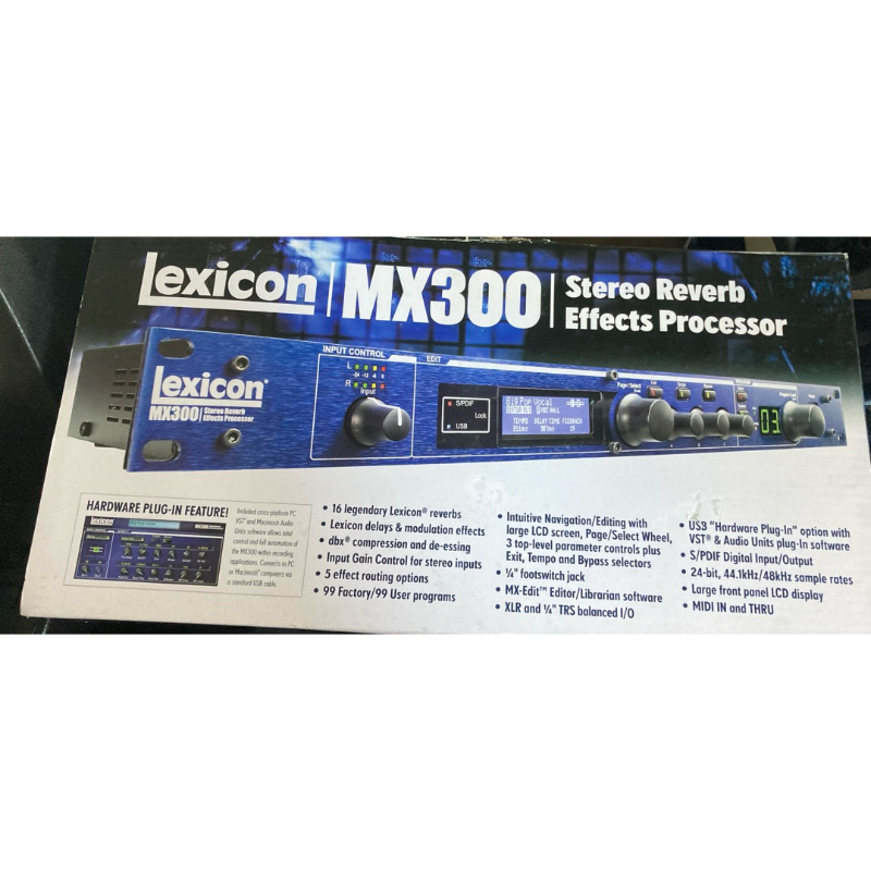 Lexicon MX300 Stereo Reverb Effects | Shopee Thailand